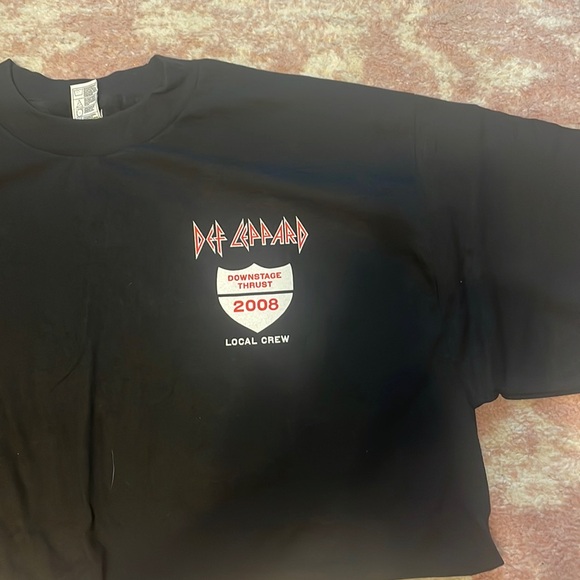 Tops | Vintage Def Leppard Crew Shirt | Poshmark